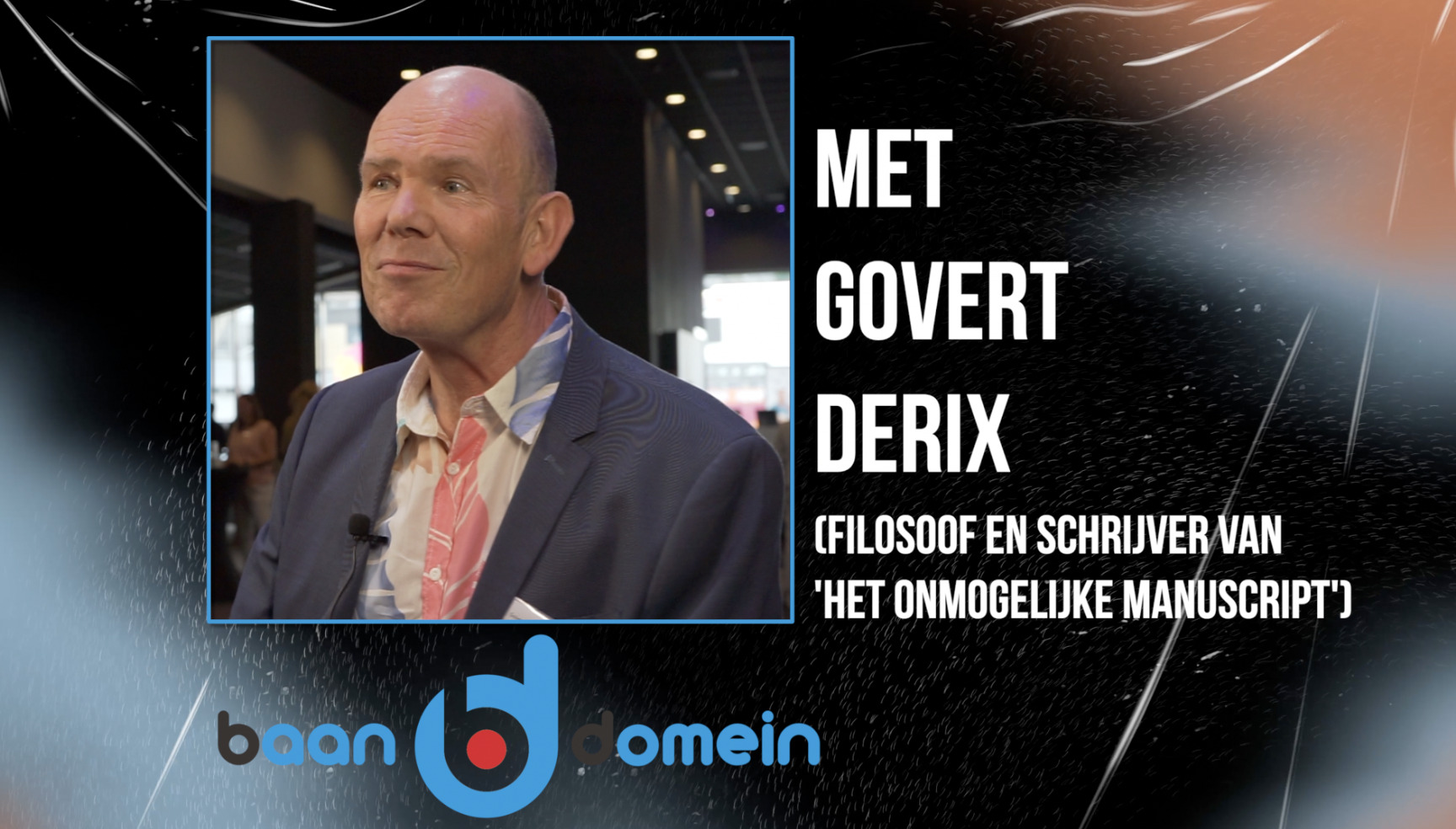 Govert Derix: Arbeidsmarkt moet uit de bubbel - Baandomein